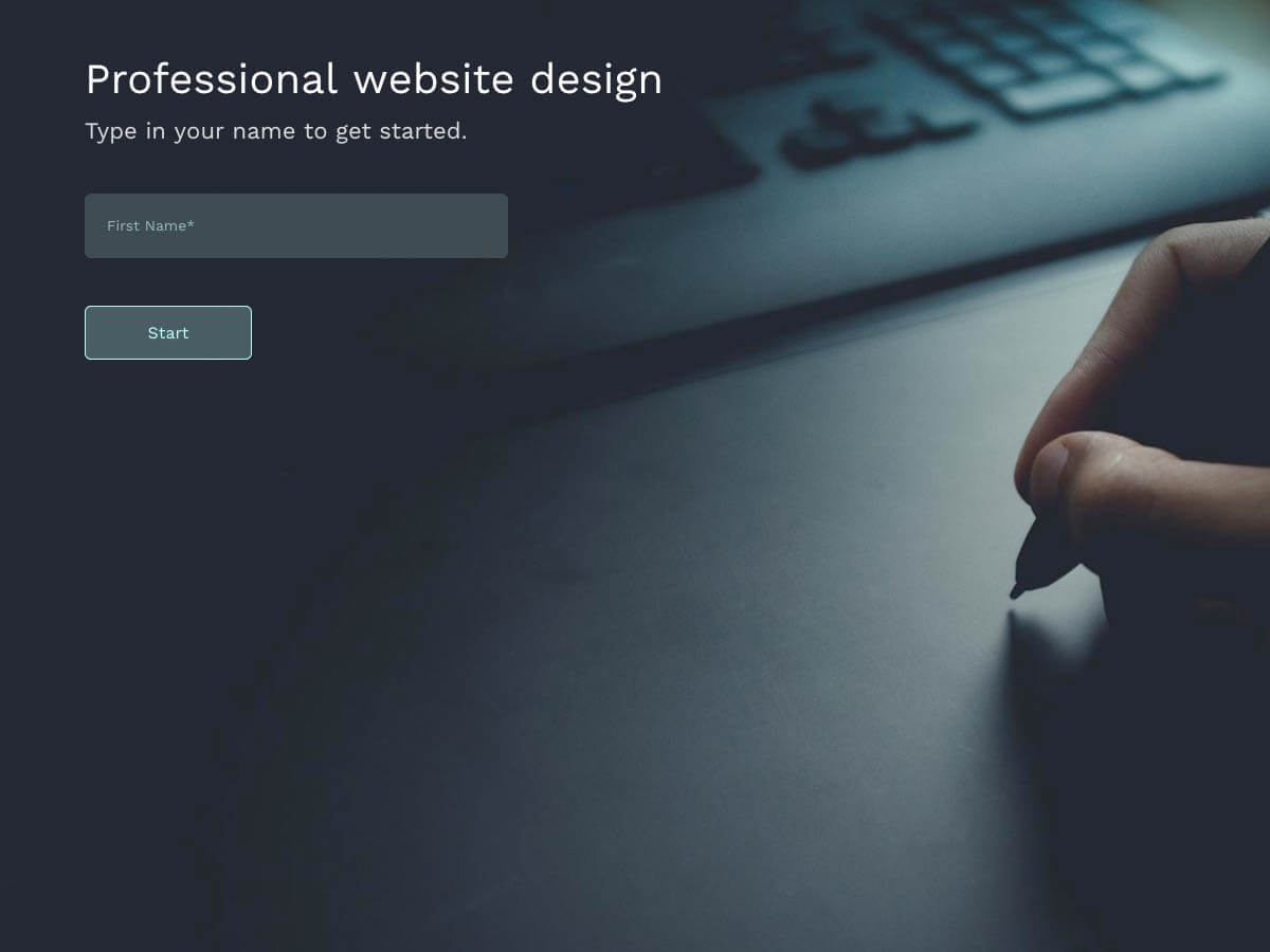Website Cost Estimation | free involve.me template