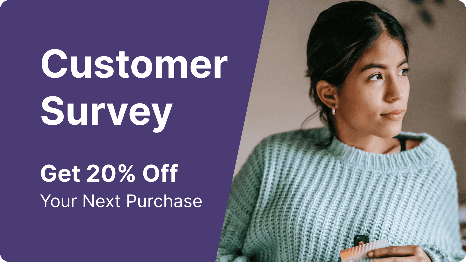 Customer Profiling Survey for Ecommerce | free involve.me template