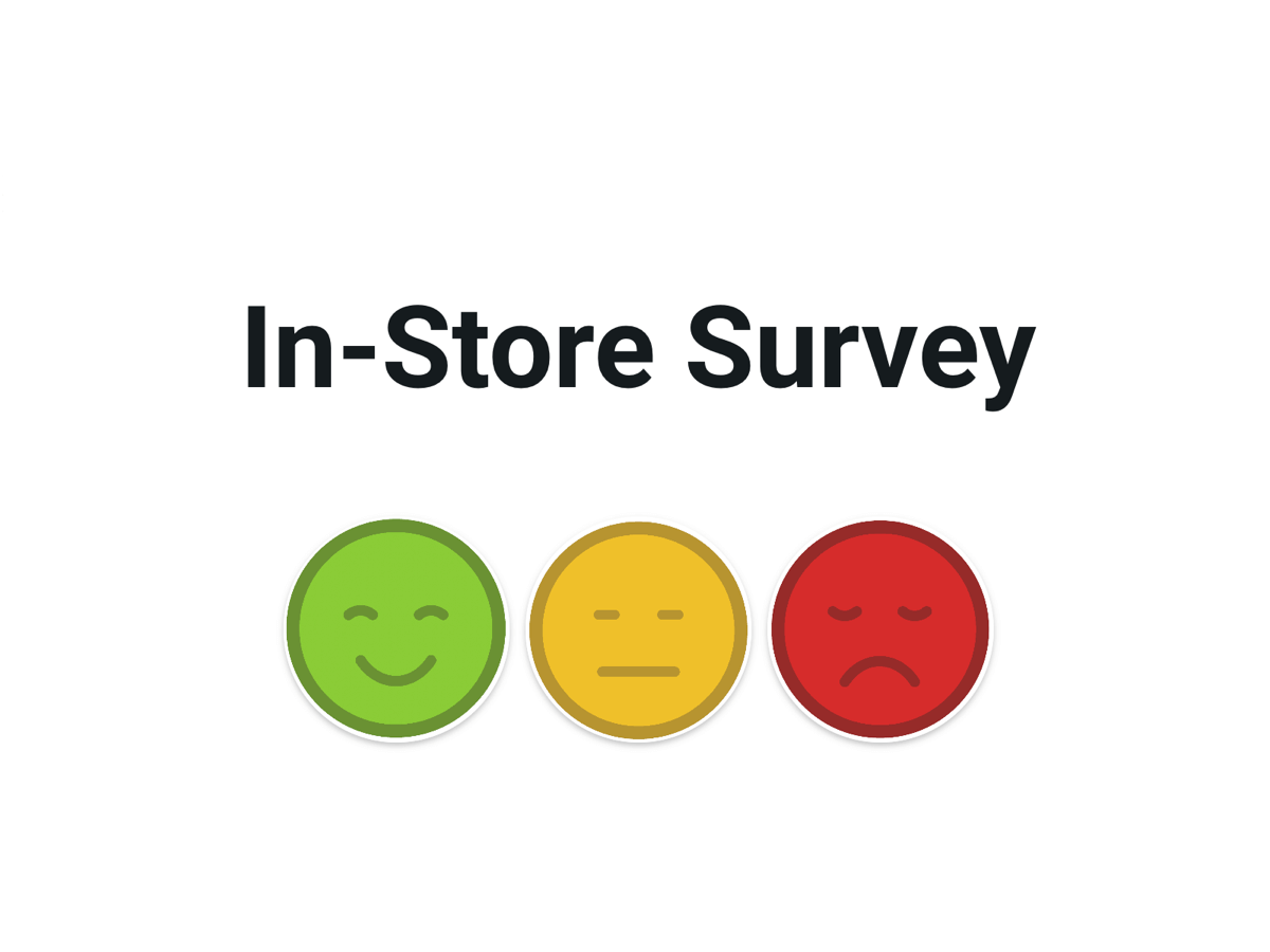In-store Survey | free involve.me template