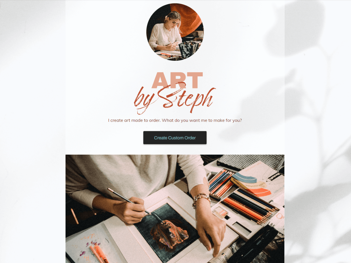 Custom Art Piece Order | free involve.me template Custom Art Piece Order | free involve.me template