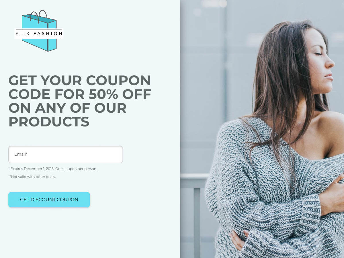 Get Coupon | free involve.me template