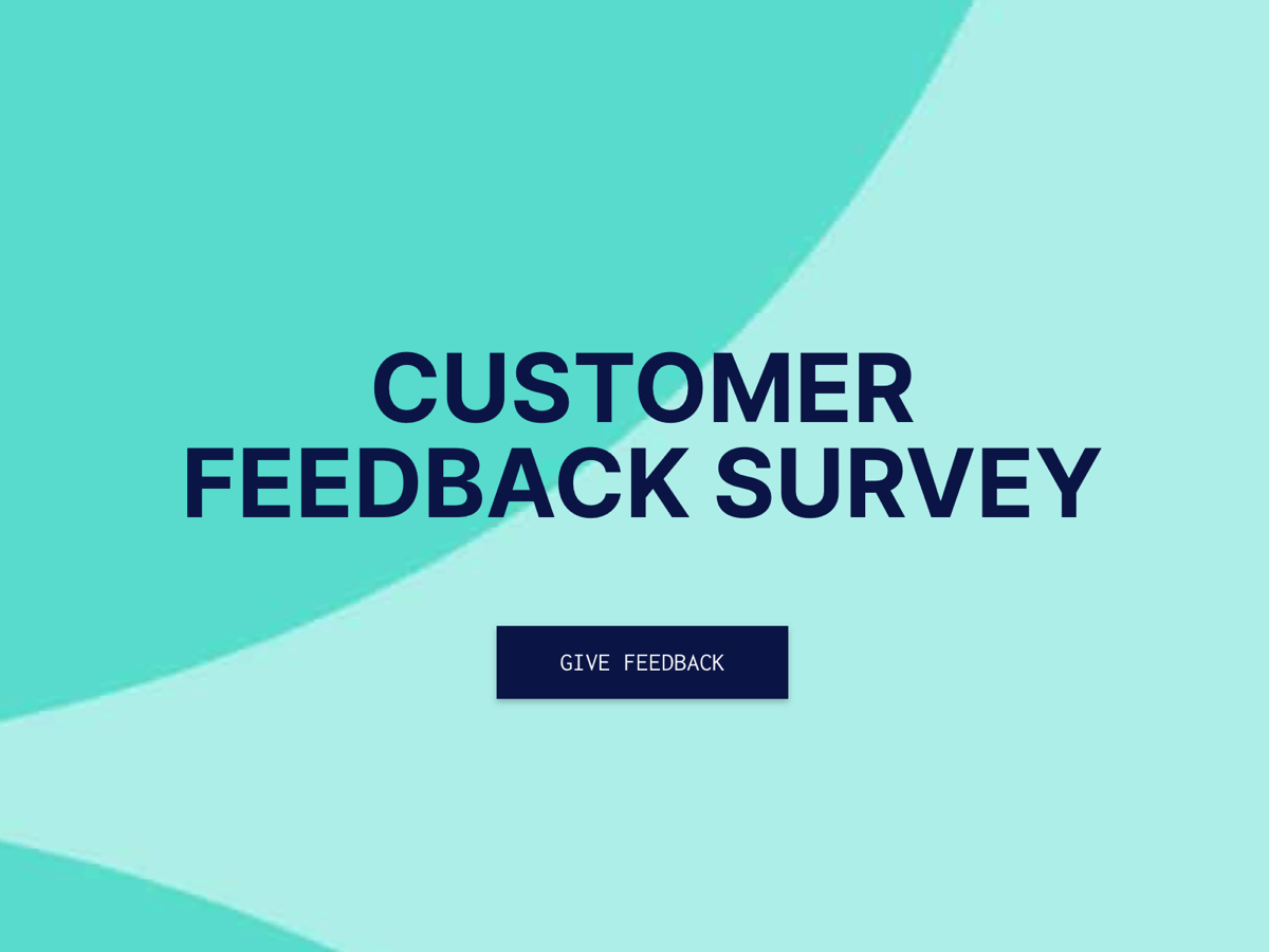 Feedback Survey Free Involve Me Template